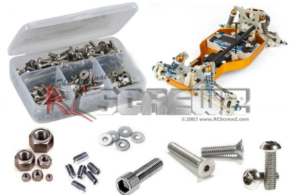 asc153 - Associated RC10 4wd 1/10th (#6040) Compatible Stainless Screw ...