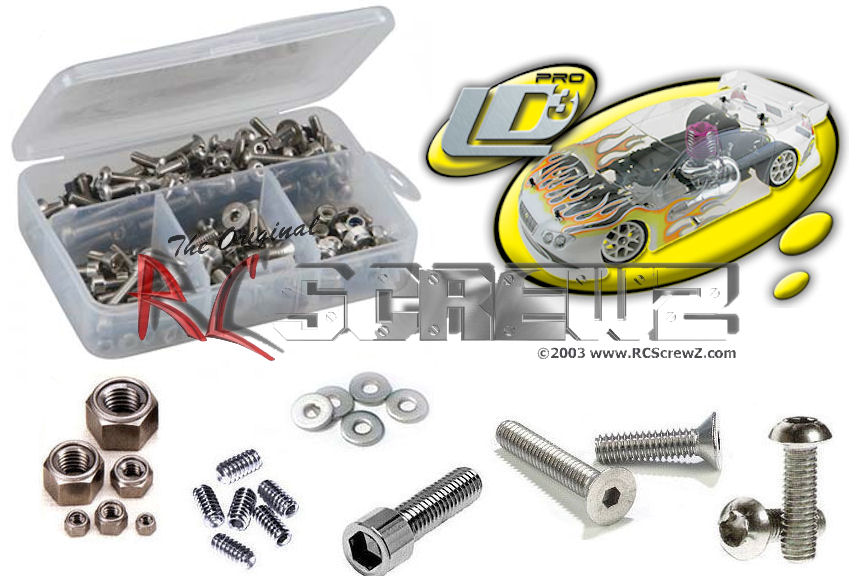 ofn021 - Ofna Z10 RTR/Pro Stainless Steel Screw Kit | RCScrewZ & Hobbies