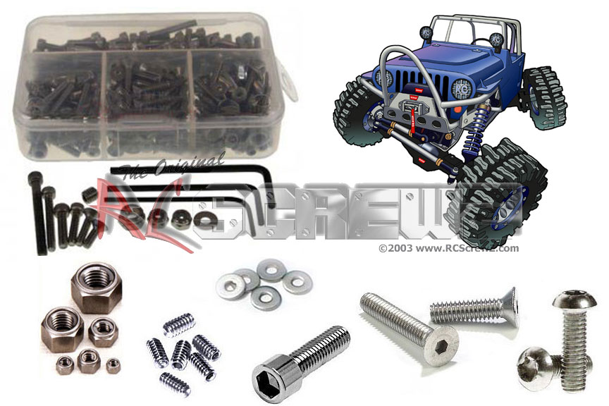 rc4wd004 - RC4WD Cooperhead Crawler Stainless Steel Screw Kit ...