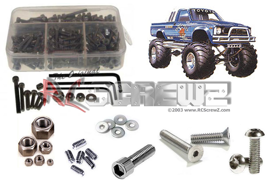 tam012 - Tamiya Bruiser (58048) Stainless Steel Screw | RCScrewZ & Hobbies