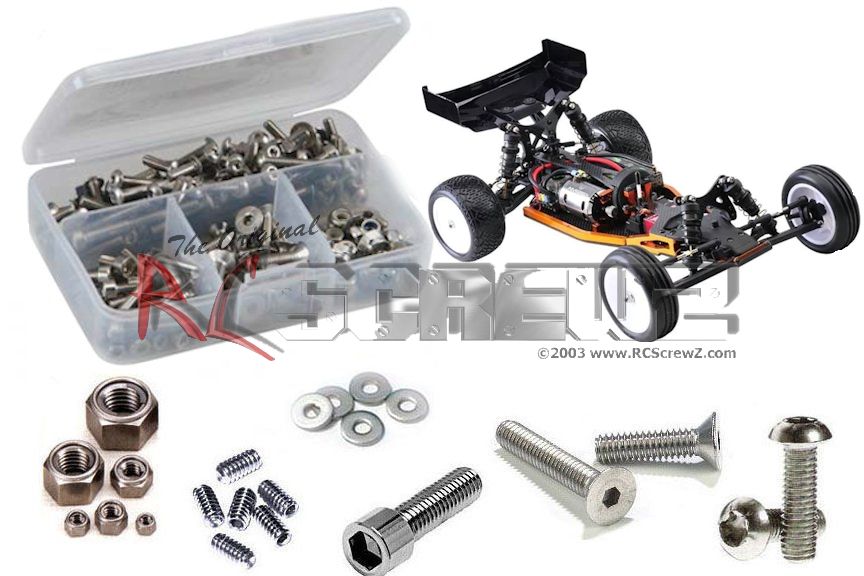 tmc014 - Team C TM2 Ver.2 1/10th Stainless Steel Screw Kit | RCScrewZ ...
