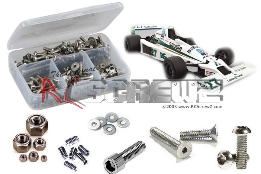 oprc001 - OpenRC F1 Stainless Steel Screw Kit | RCScrewZ & Hobbies