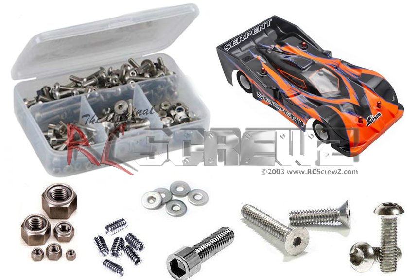 ser072 - Serpent Viper 989e 1/8th (#904005) Stainless Steel Screw Kit ...