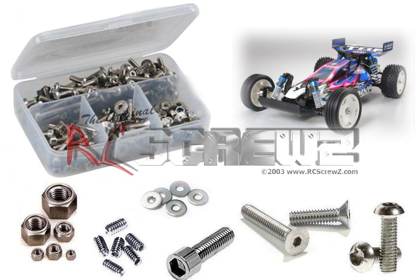 tam108 - Tamiya DT-02 MS Buggy (#49475) Stainless Steel Screw Kit ...