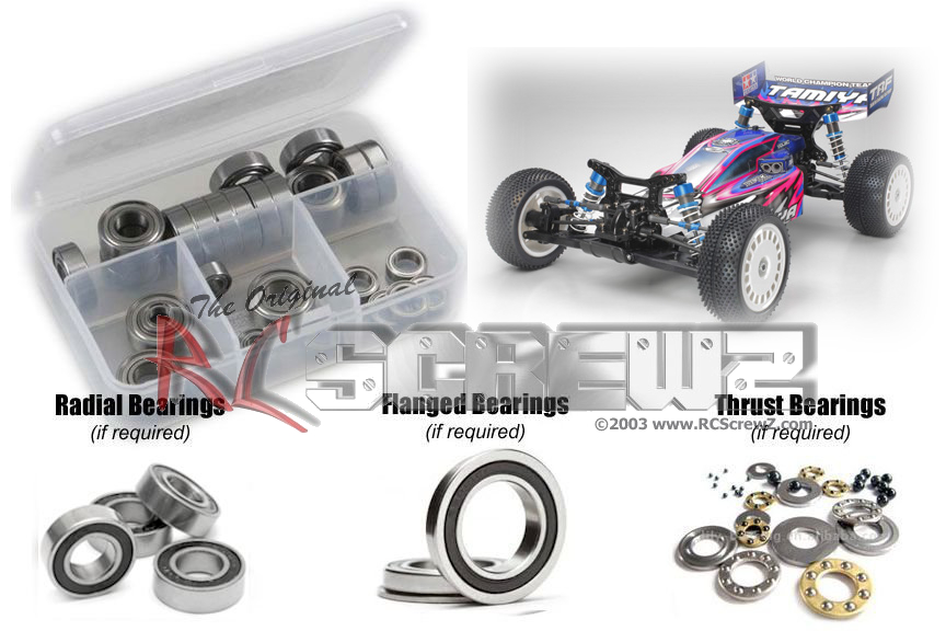 tam124r - Tamiya DF-03 MS (49496) Rubber Shielded Bearing | RCScrewZ ...