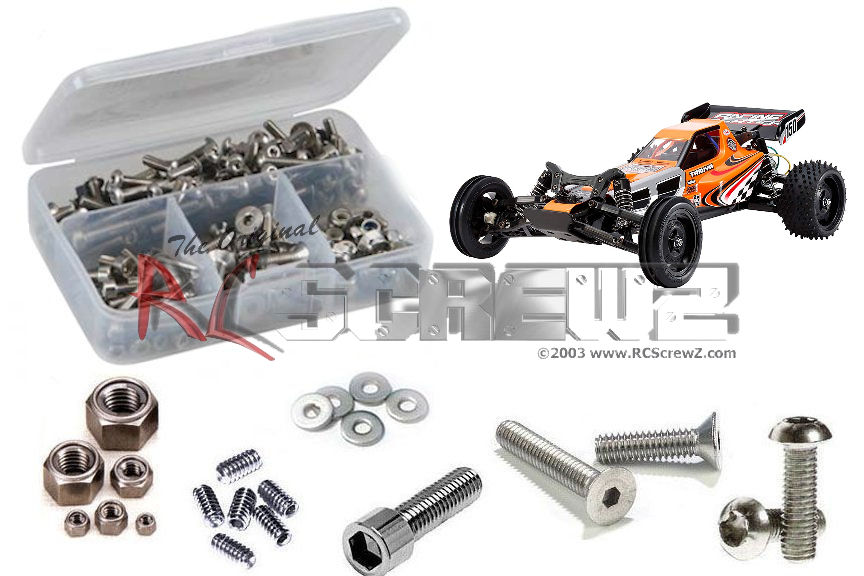 tam205 - Tamiya Racing Fighter DT-03 (#58628) Stainless Steel Screw Kit ...